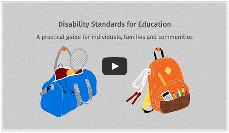 Disability Standards for Education - ADCET